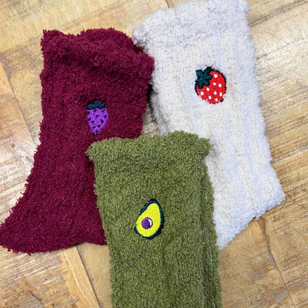Fluffy Fruit Socks – Better Tights